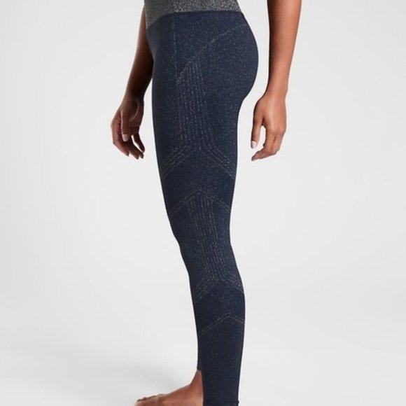 Athleta | Pants & Jumpsuits | Athleta Twilight Tights Size Xs Navy ...